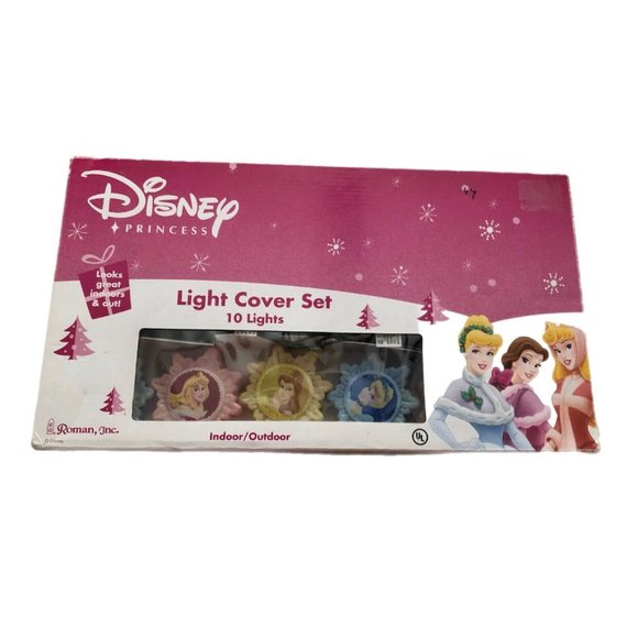 Disney | Holiday | Disney Princess Christmas Light Covers Set Of ...